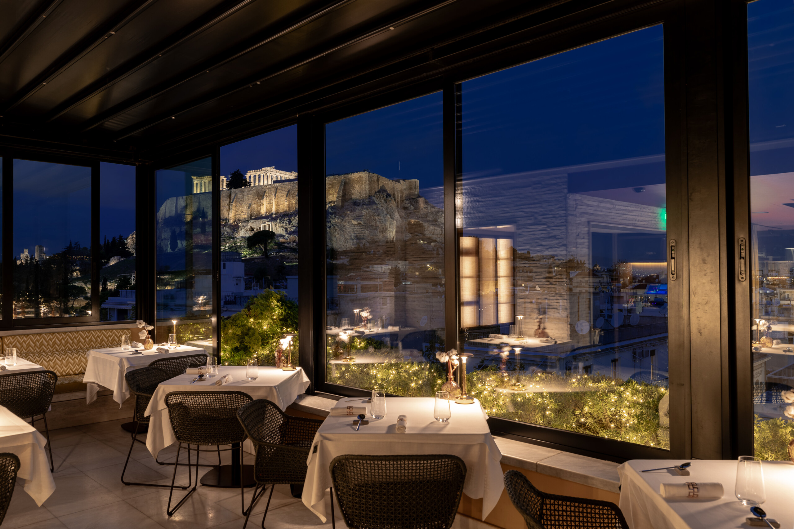SENSE Restaurant - Best Rooftop Restaurant in Athens